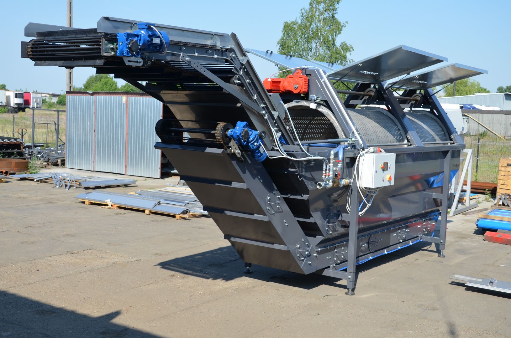 MBZ | Drum Washer with mud remover – Prodaja poljoprivredne ...